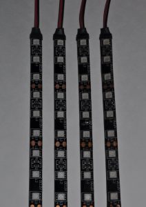 4 X 6″ Strips to 12 X 6″ LED Strips MOTORCYCLE KIT with Remote and ...